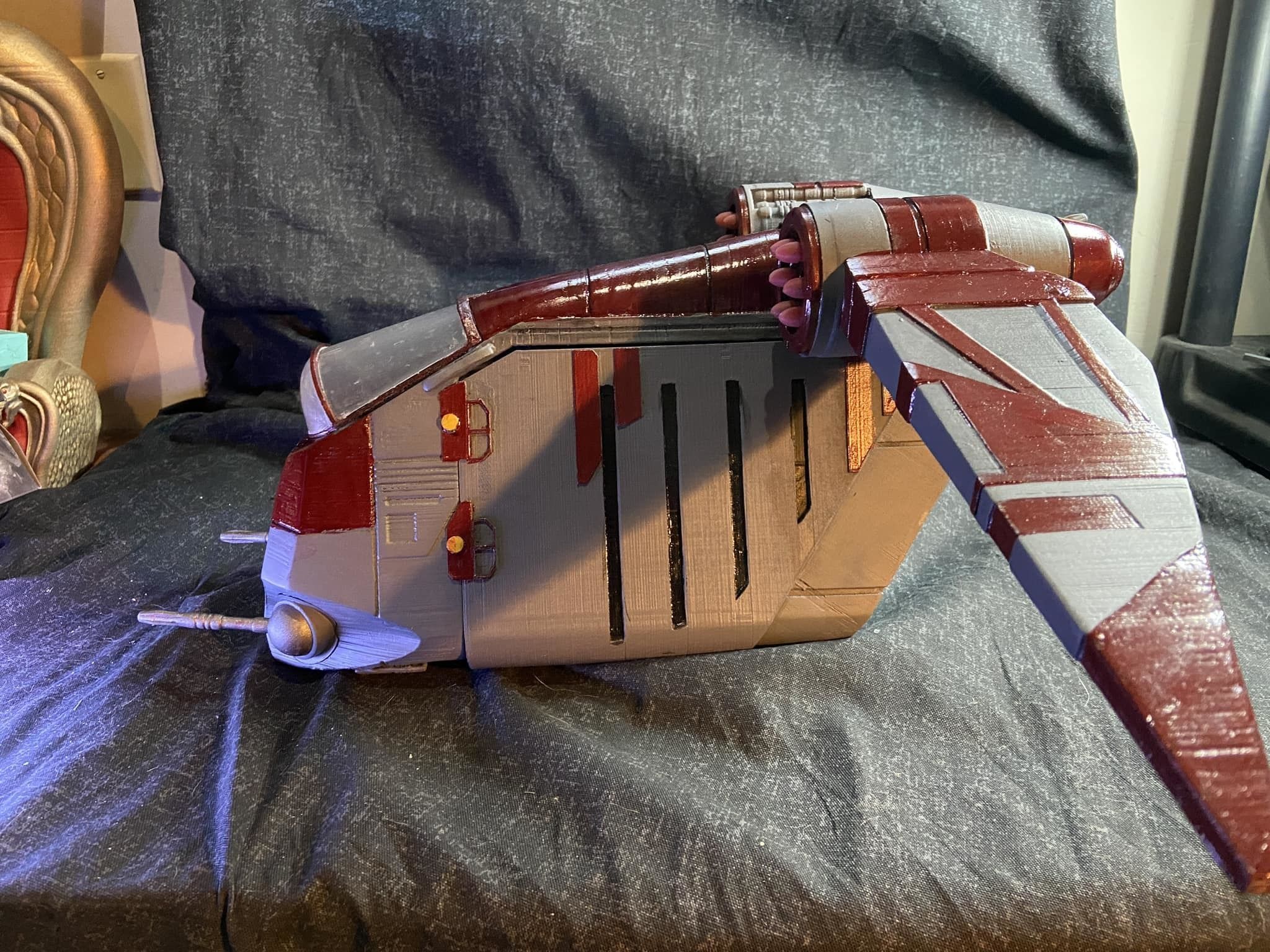 Mini Rig LAAT Original Concept Clone Attack Transport CAT 3D model 3D ...