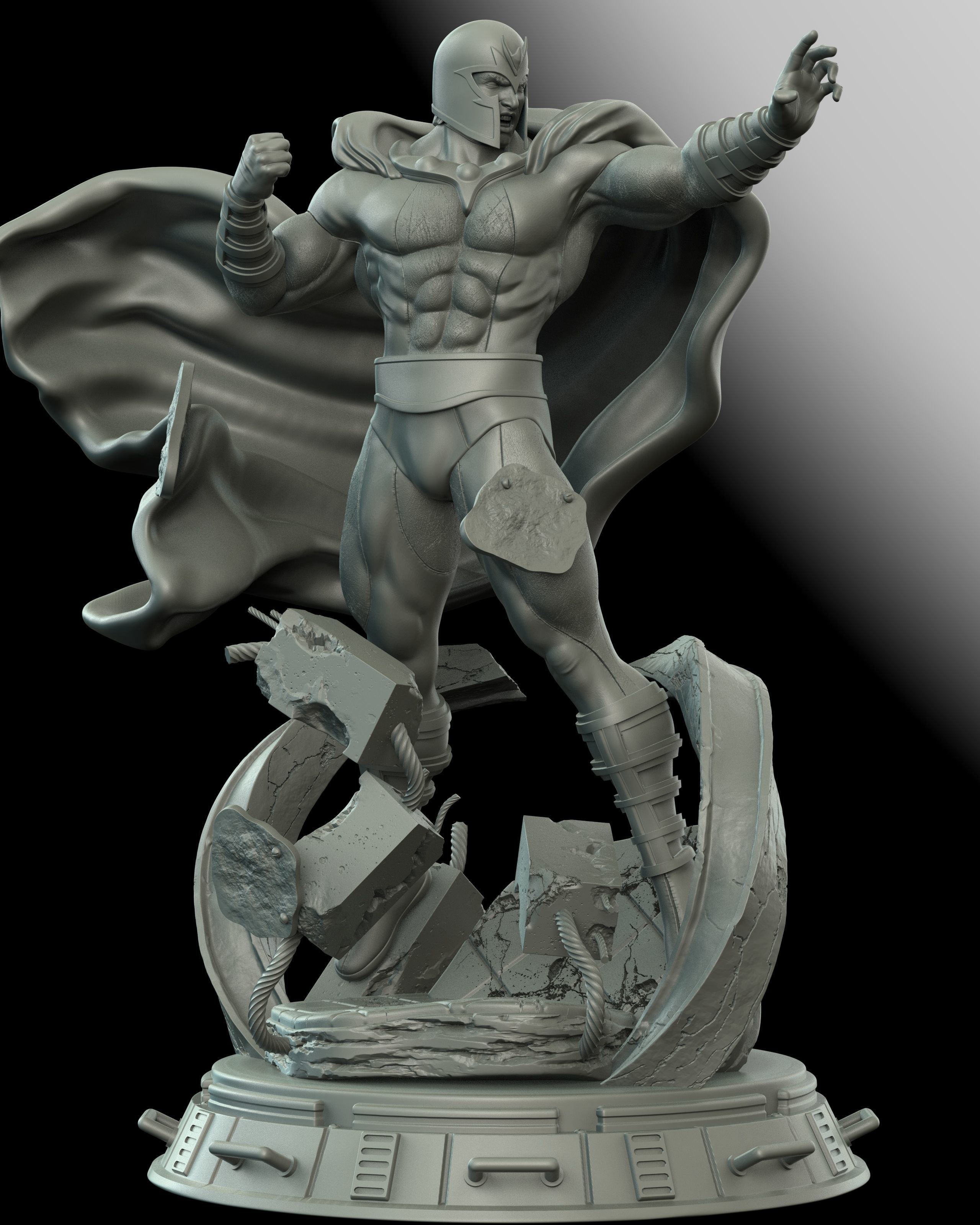 Magneto X-men 3D model 3D printable | CGTrader