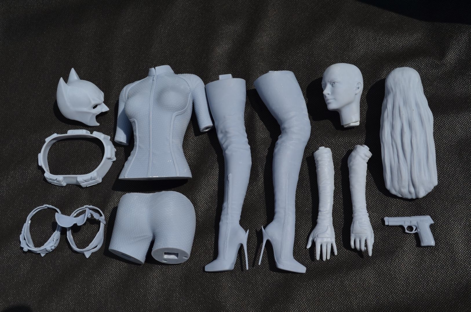 Catwoman Selina Kyle 3D model 3D printable | CGTrader