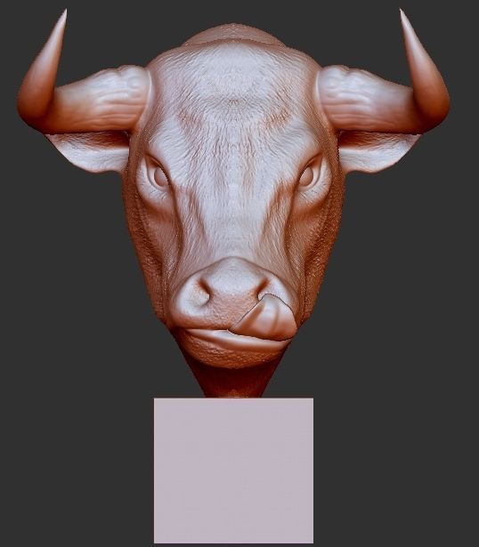 Cow 3D print model 3D model 3D printable | CGTrader