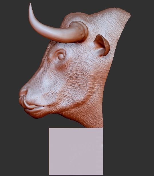 Cow 3D print model 3D model 3D printable | CGTrader