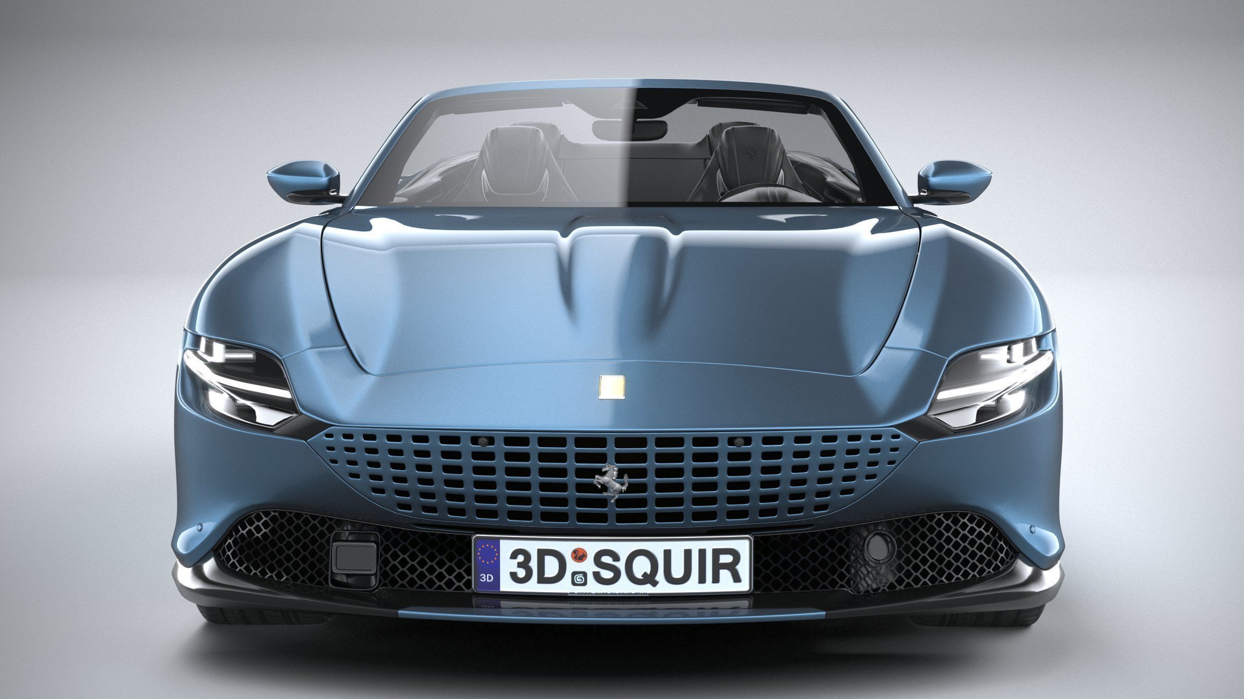 Ferrari Roma Spider 2024 3D model | CGTrader