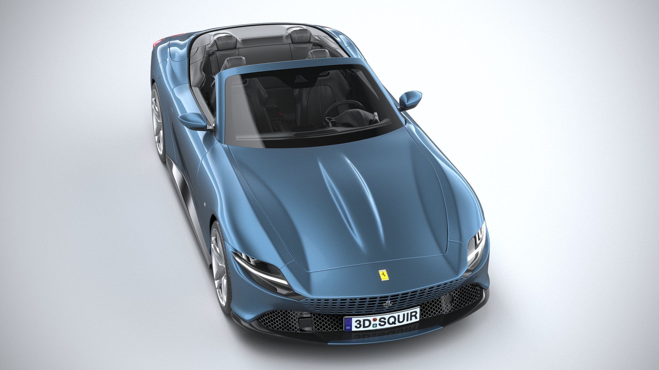 Ferrari Roma Spider 2024 3D model | CGTrader