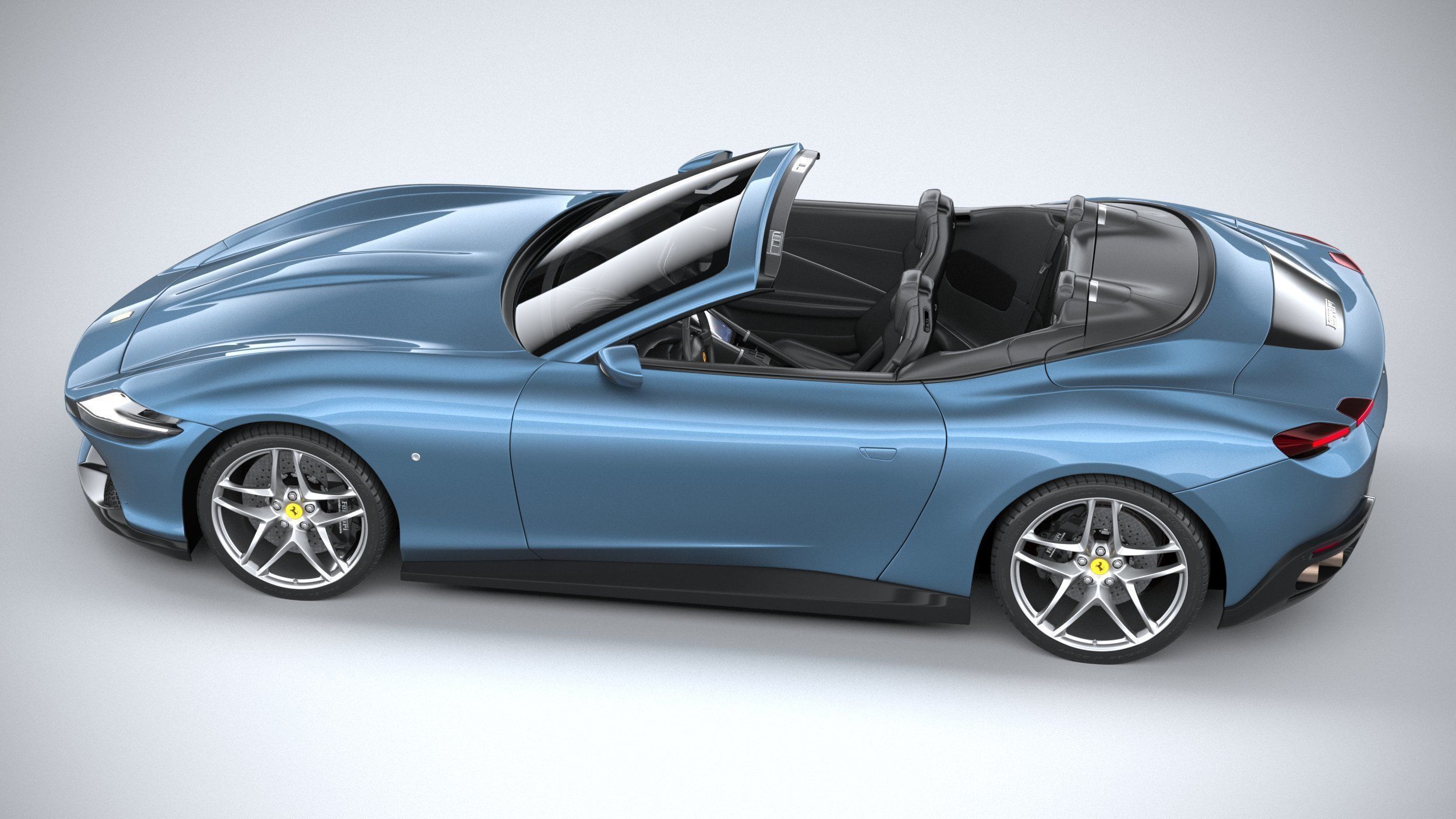 Ferrari Roma Spider 2024 3D model | CGTrader