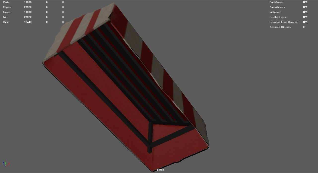 Store Canopy free 3D model | CGTrader