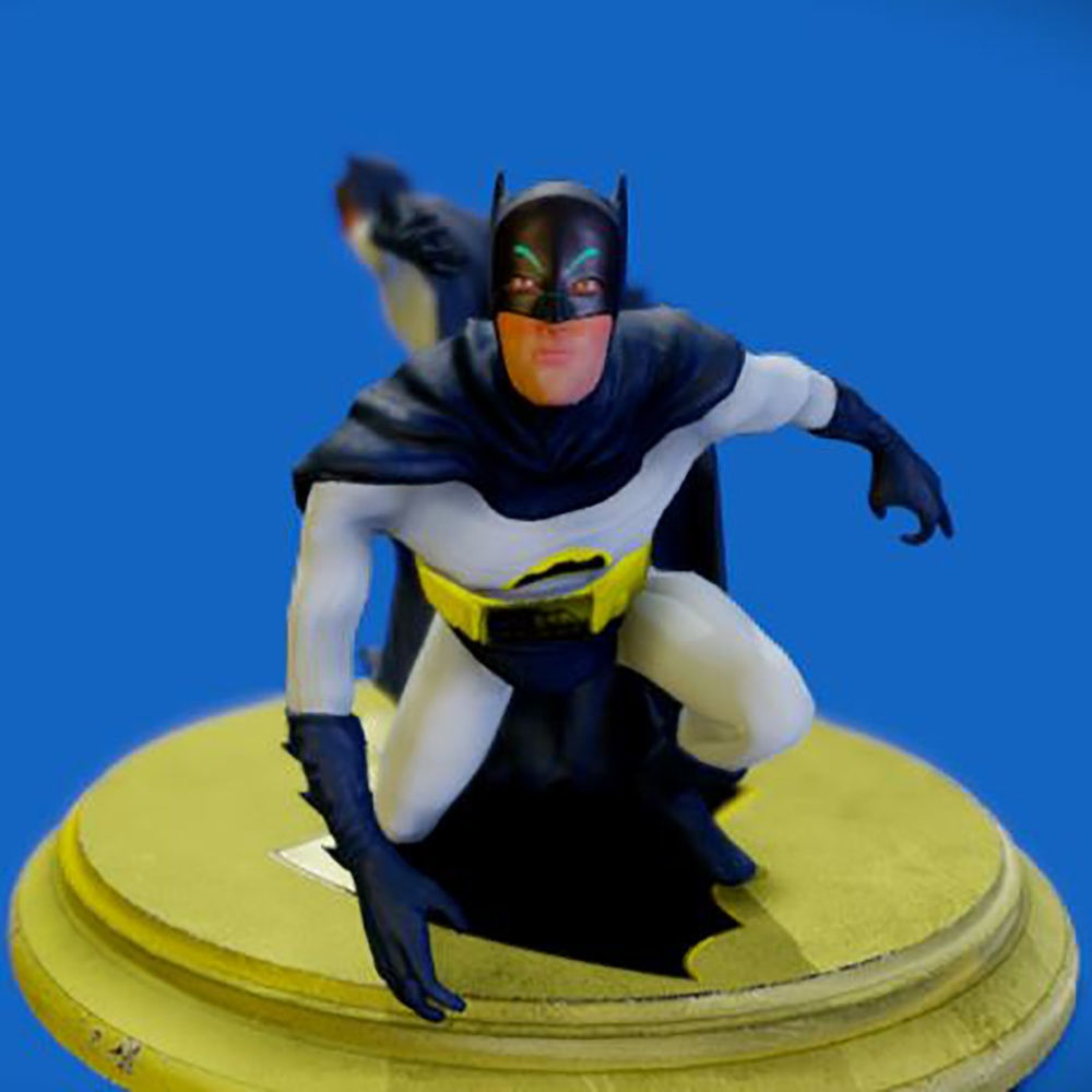 Adam West Batman 1966 3D Model Ready to Print STL 3D model 3D printable ...