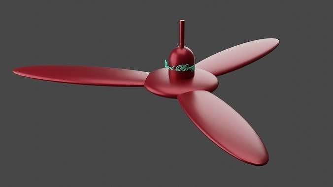 Ceiling Fan - Low Poly free 3D model | CGTrader