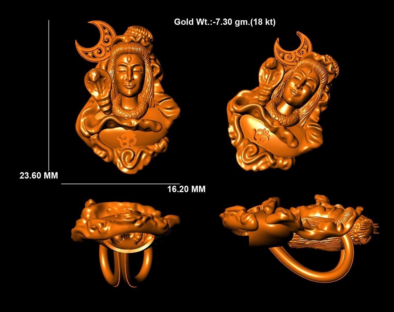 Mahadev 3d model 3D model 3D printable | CGTrader