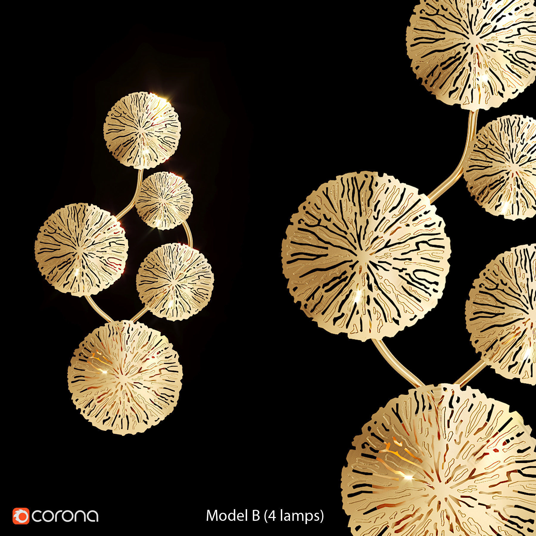 3D model INCA TWIG WALL VR / AR / low-poly | CGTrader