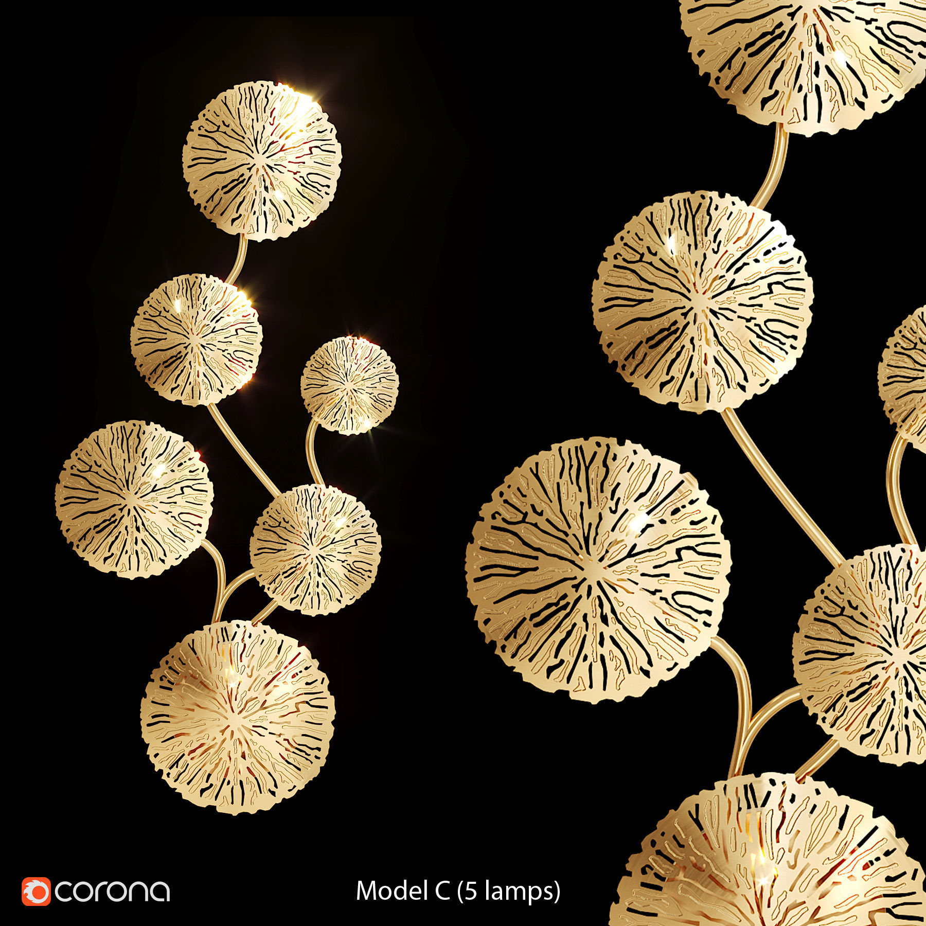 3D model INCA TWIG WALL VR / AR / low-poly | CGTrader