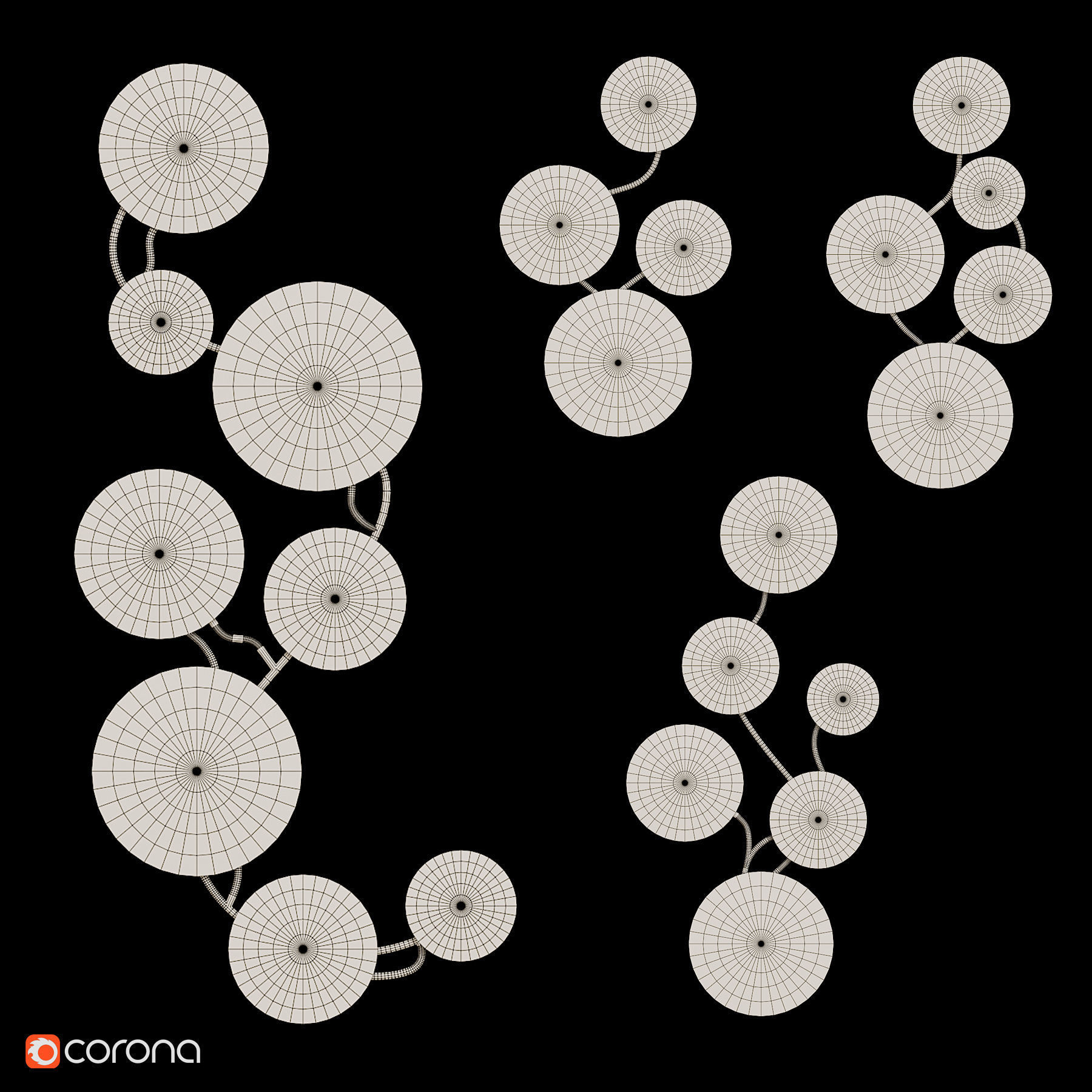 3D model INCA TWIG WALL VR / AR / low-poly | CGTrader