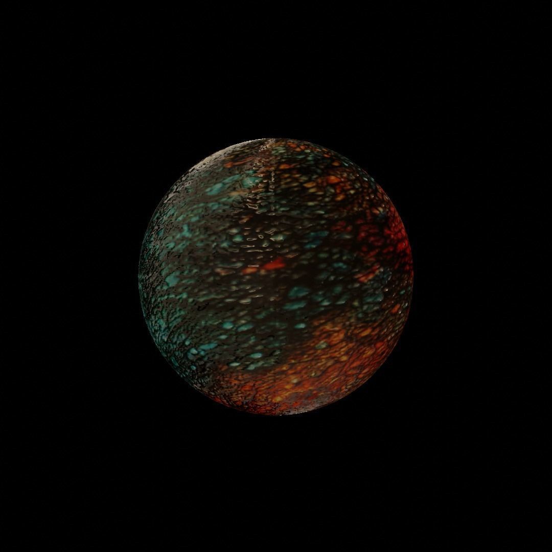 gem land texture PBR free 3D model | CGTrader