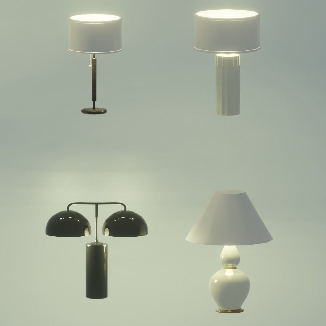 3D model LIGHTING COLLECTION PACK VR / AR / low-poly | CGTrader