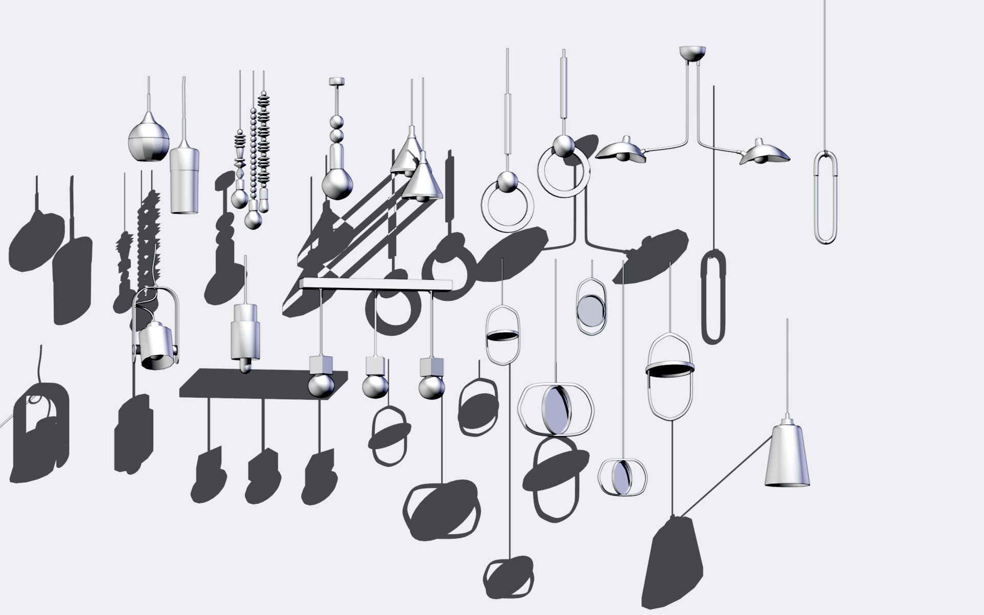 3D model LIGHTING COLLECTION PACK VR / AR / low-poly | CGTrader