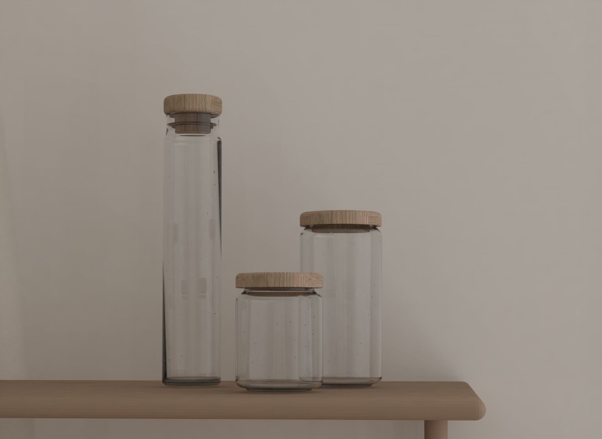Glass jar free VR / AR / low-poly 3D model | CGTrader