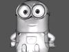minion sitting 3D model 3D printable | CGTrader