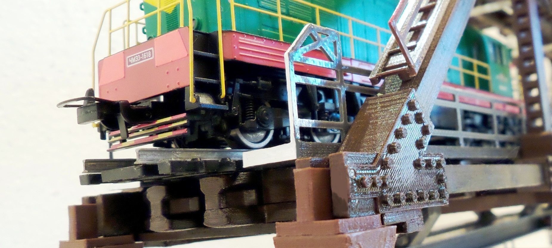 Railway bridge scale H0 3D model 3D printable | CGTrader