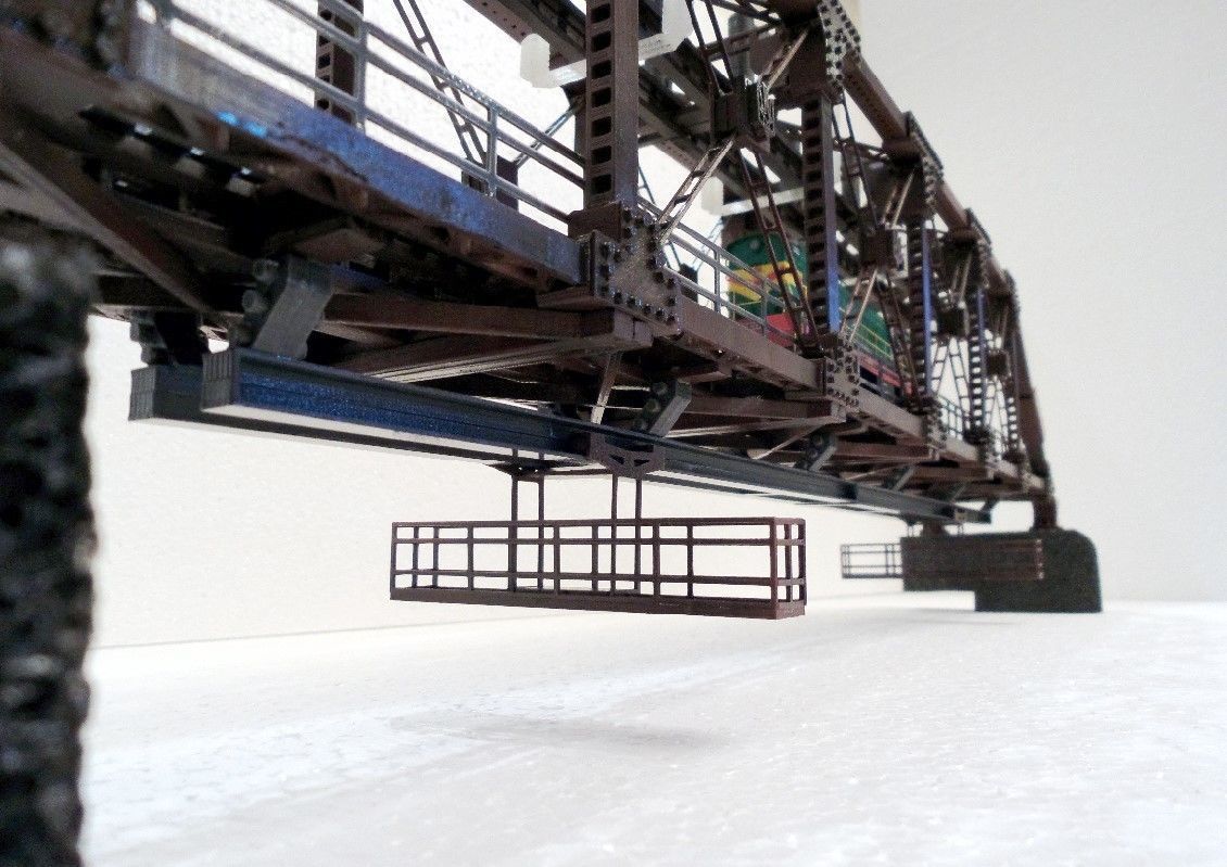 Railway bridge scale H0 3D model 3D printable | CGTrader