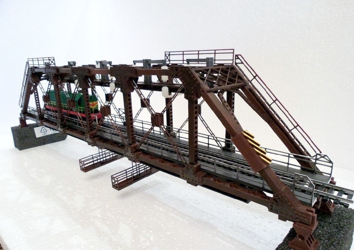 Railway bridge scale H0 3D model 3D printable | CGTrader