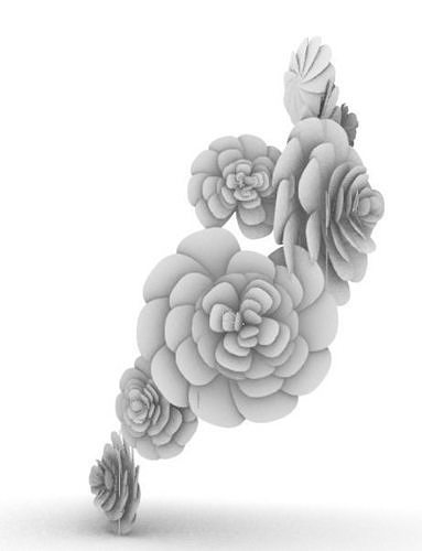 flower 3d model 3D model 3D printable | CGTrader