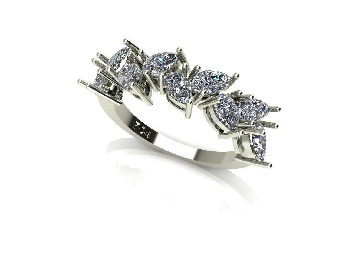 RING DROPS 3D model 3D printable | CGTrader