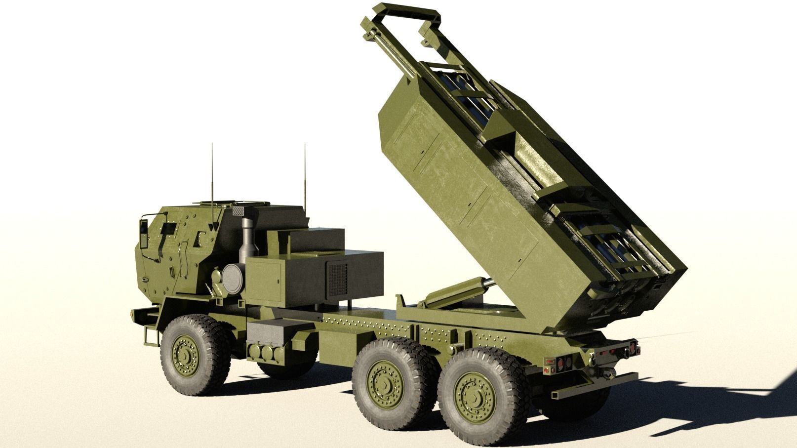 M142 HIMARS MLRS 3D model | CGTrader