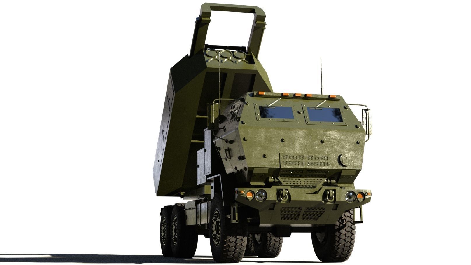 M142 HIMARS MLRS 3D model | CGTrader