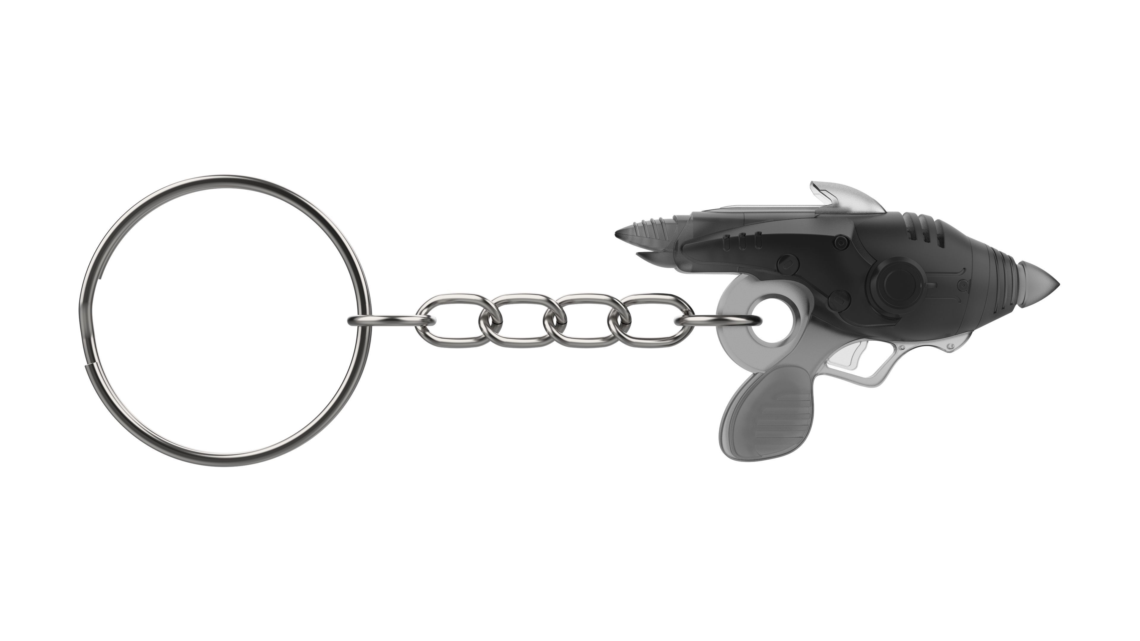 Keychain - Alien Blaster - Fallout - Printable - STL 3D model 3D ...