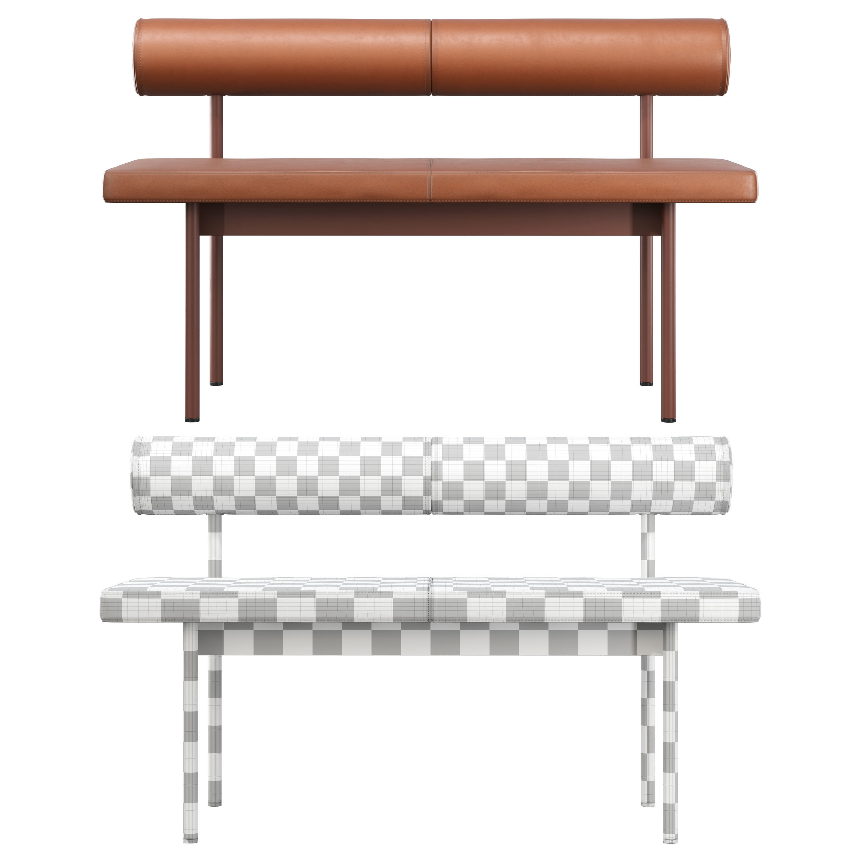 Sofa Offecct Font 3D model | CGTrader