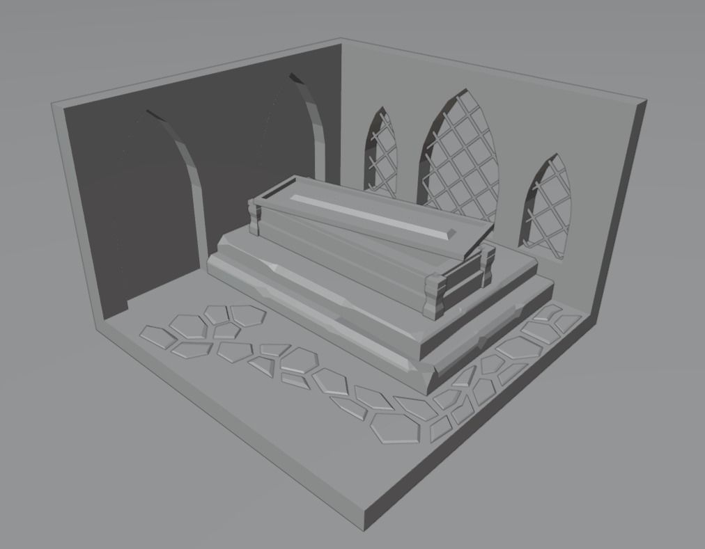 3D model Witcher crypt VR / AR / low-poly | CGTrader