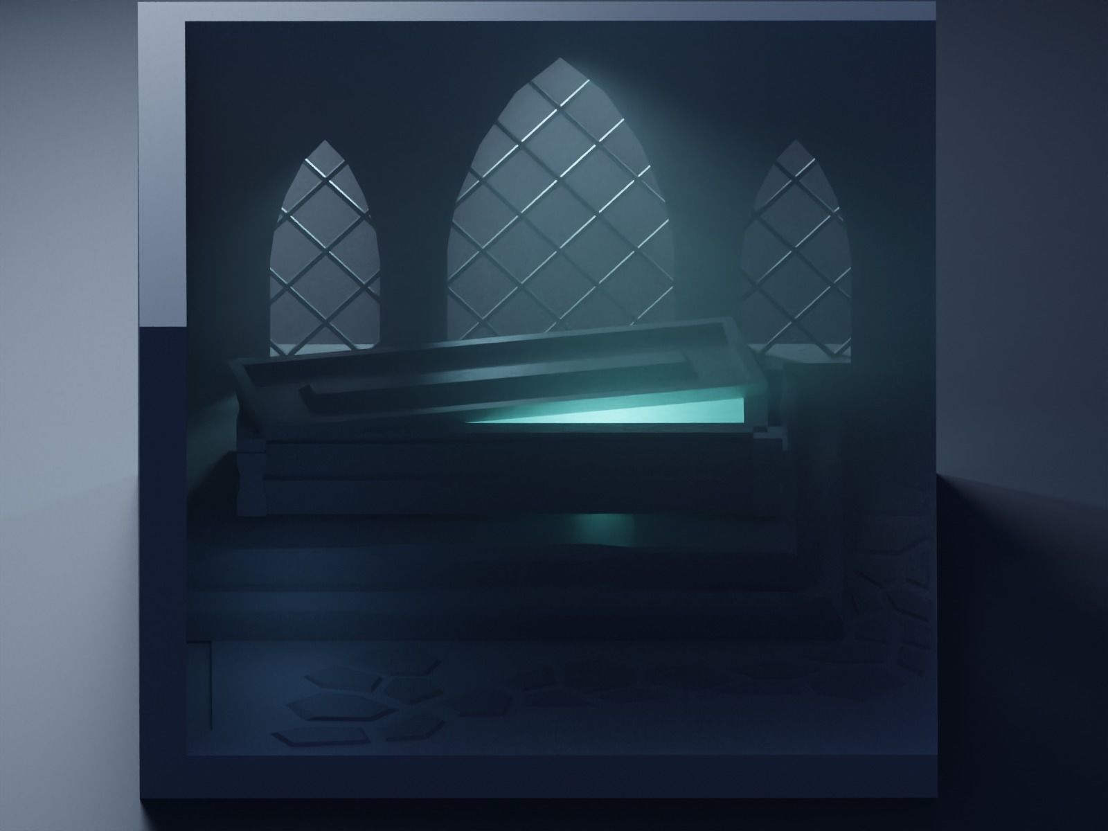 3D model Witcher crypt VR / AR / low-poly | CGTrader