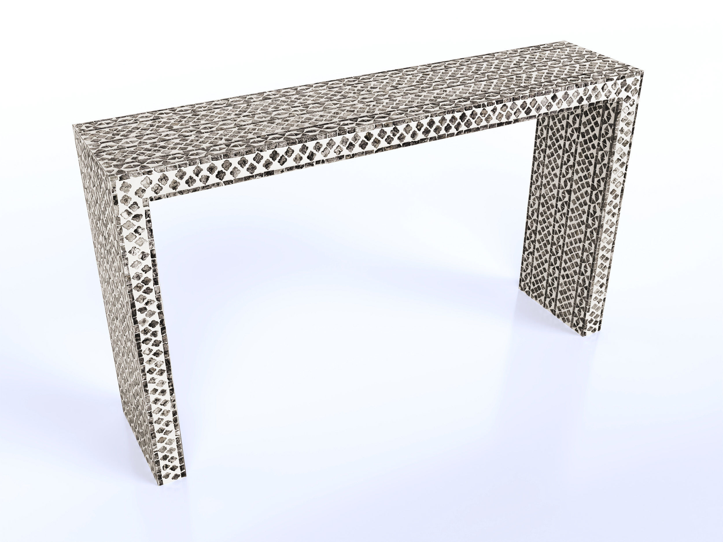 3D model Mosaic Entryway Table VR / AR / low-poly | CGTrader