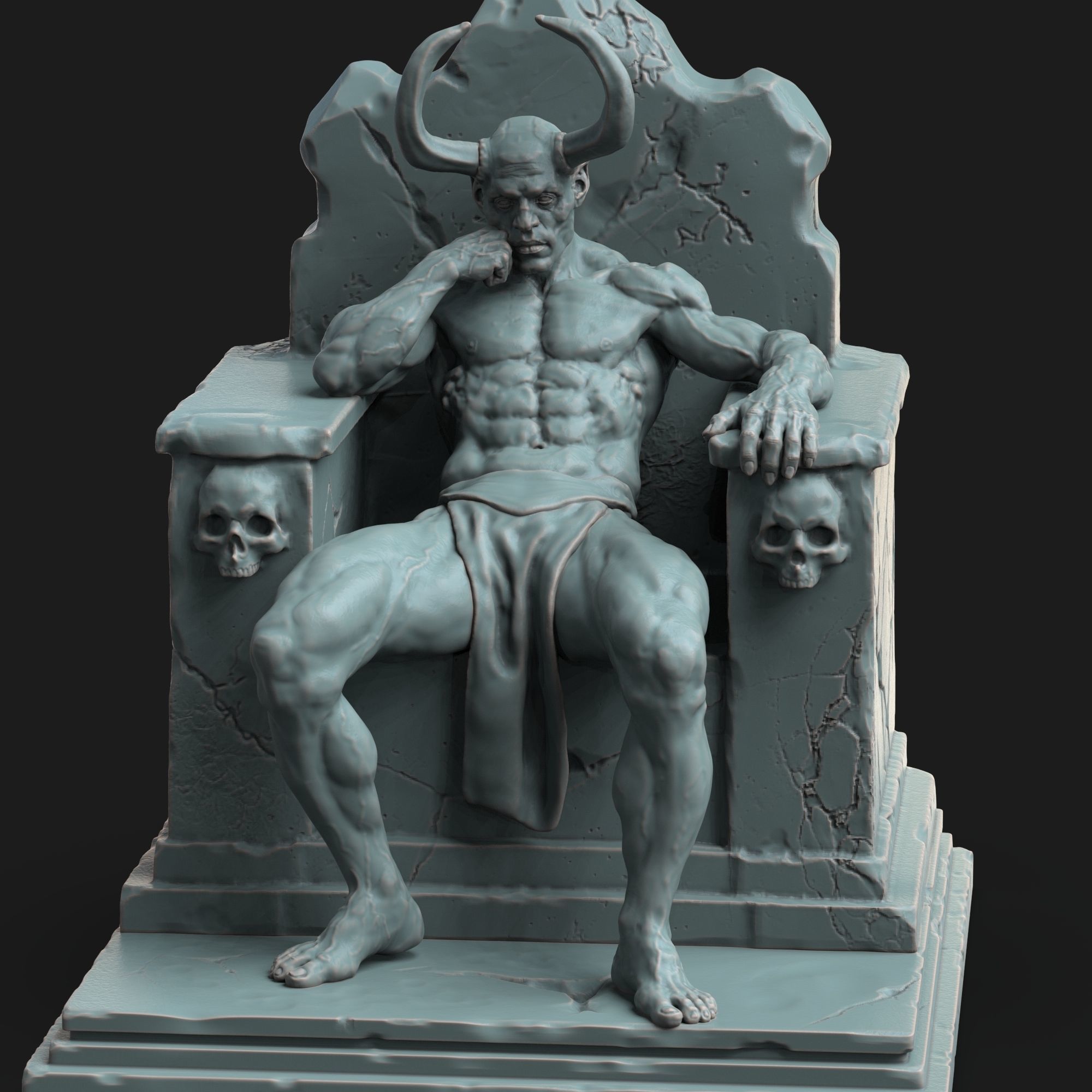 Devil 3D model 3D printable | CGTrader
