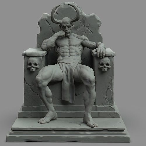 Devil 3D model 3D printable | CGTrader