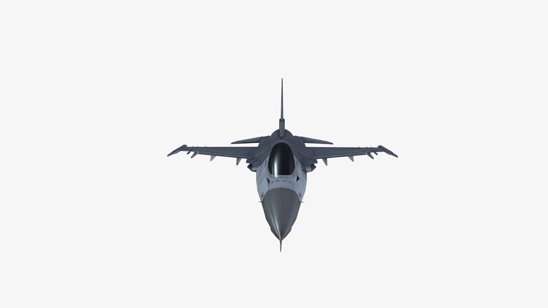 3D model Low Poly F 16 Falcon VR / AR / low-poly | CGTrader