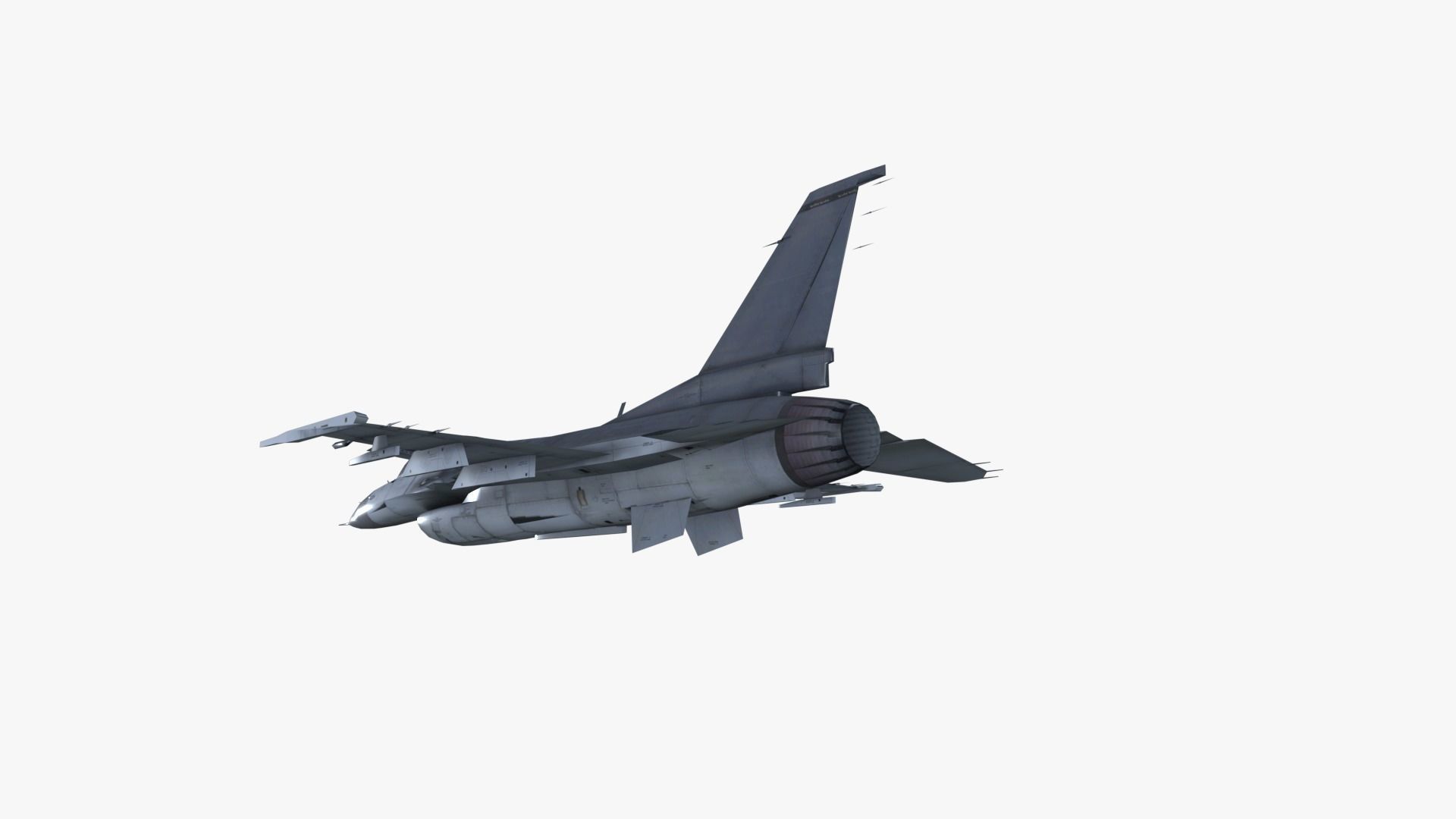 3D model Low Poly F 16 Falcon VR / AR / low-poly | CGTrader