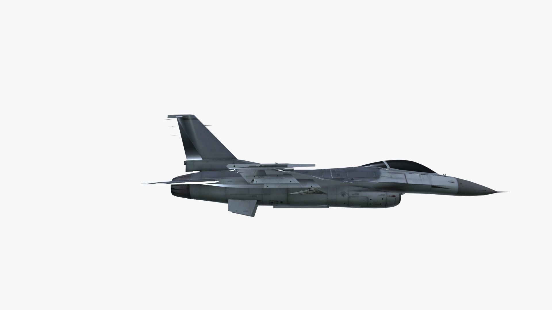3D model Low Poly F 16 Falcon VR / AR / low-poly | CGTrader