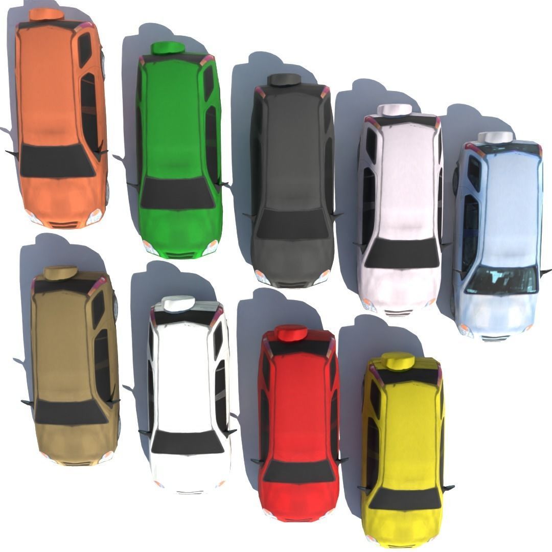 3D model Honda SUV low poly VR / AR / low-poly | CGTrader