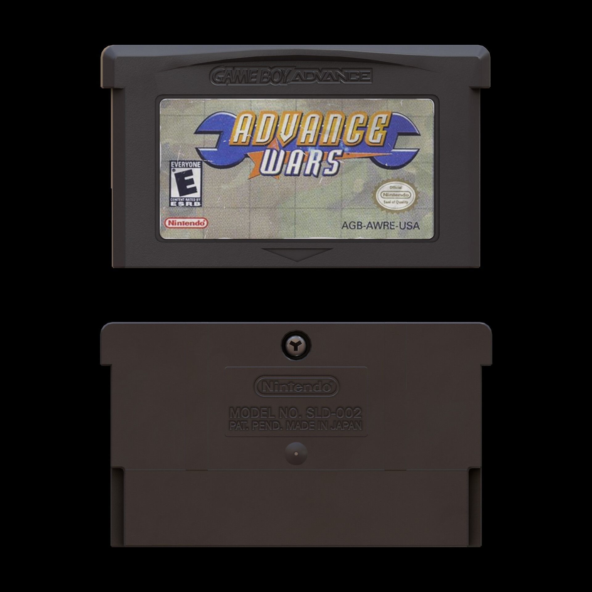 3D model Gameboy Advance SP Advance Wars VR / AR / low-poly | CGTrader