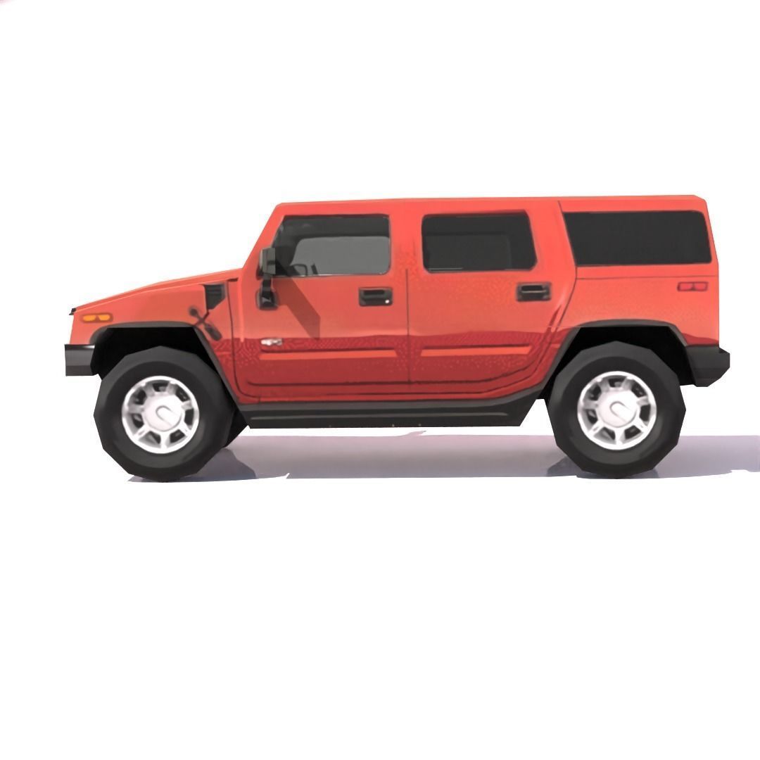 3D model Hummer Lowpoly VR / AR / low-poly | CGTrader