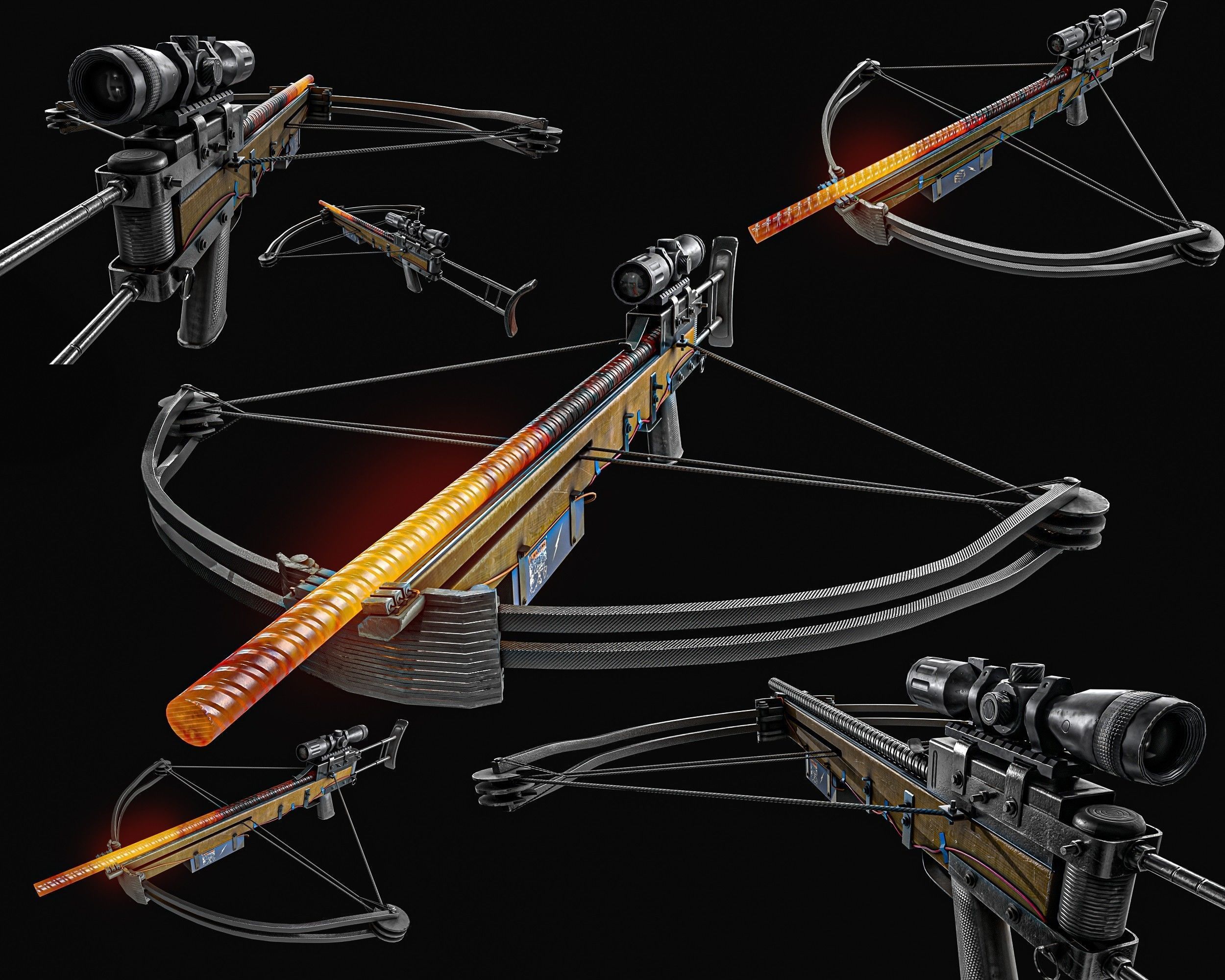3D model Rebar Crossbow VR / AR / low-poly | CGTrader