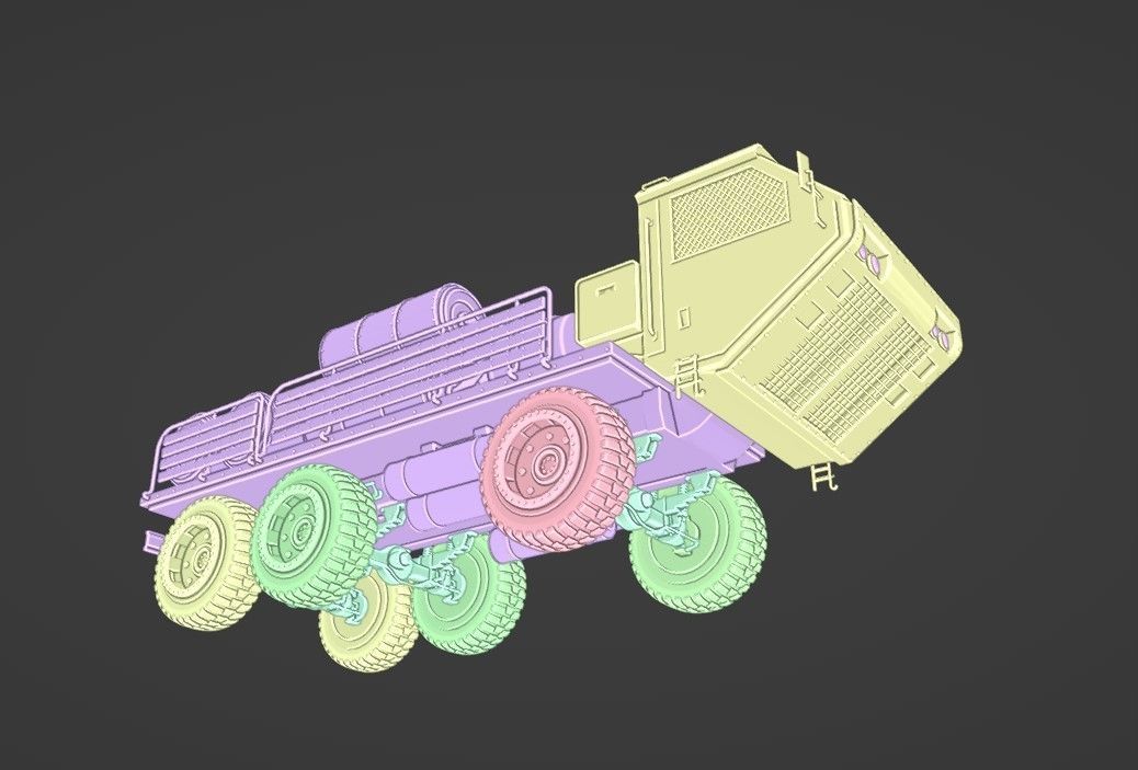 Bomb truck 3D model | CGTrader
