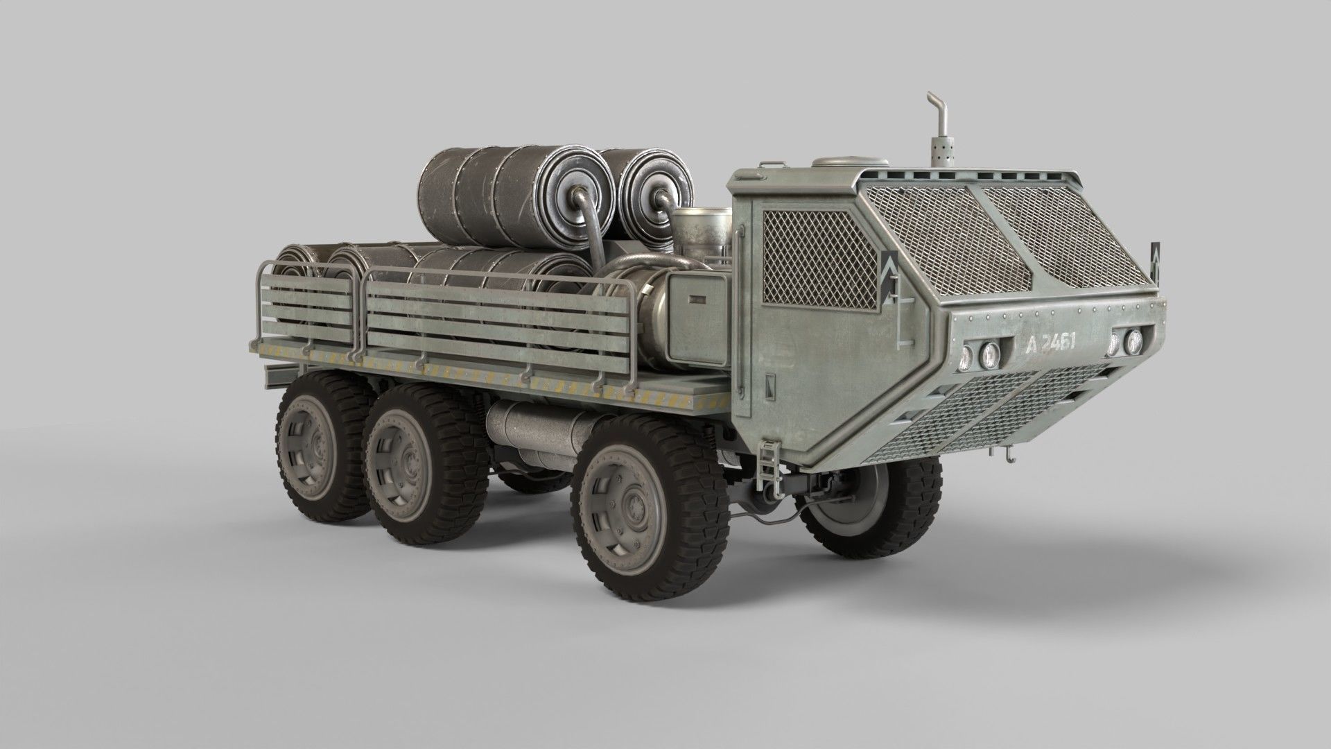 Bomb truck 3D model | CGTrader