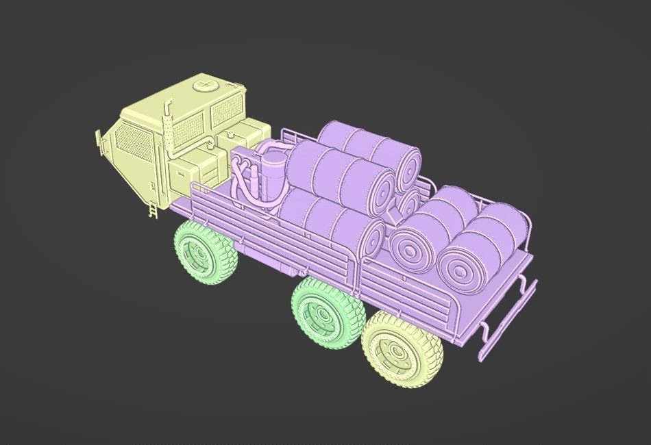 Bomb truck 3D model | CGTrader