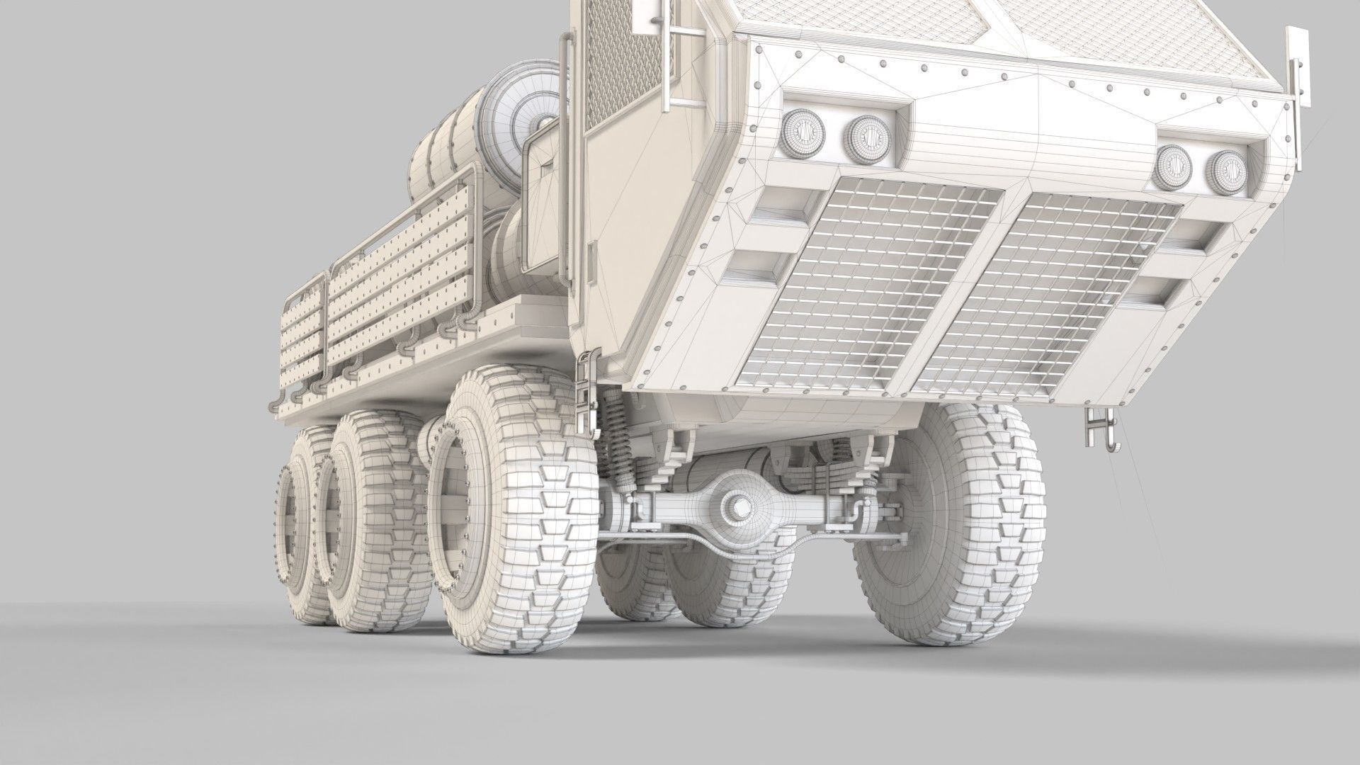 Bomb truck 3D model | CGTrader