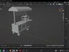 3D model Low poly booth VR / AR / low-poly | CGTrader