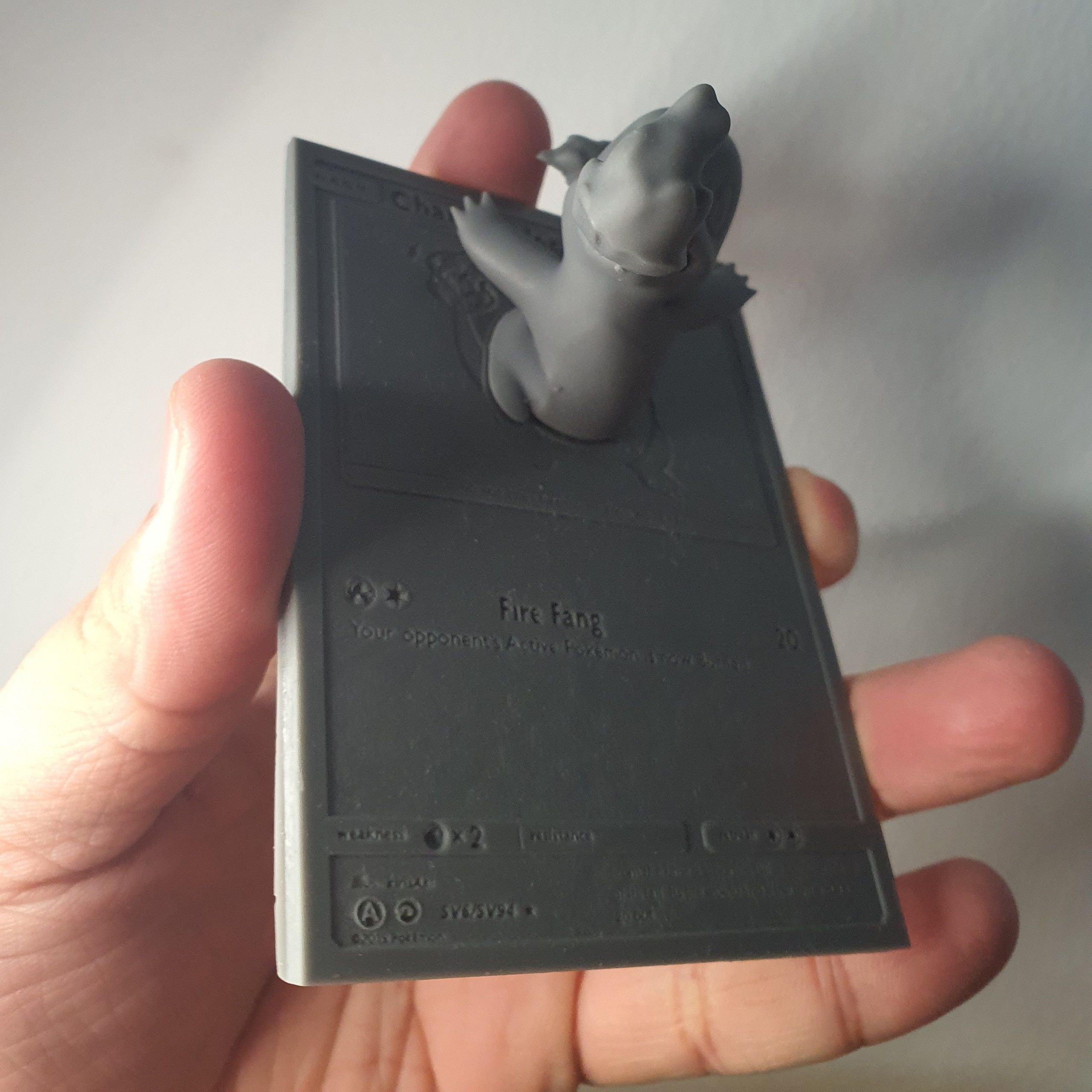 Charmander 4D Card Fan Custom 3D Printing File Pokemon 3D model 3D ...