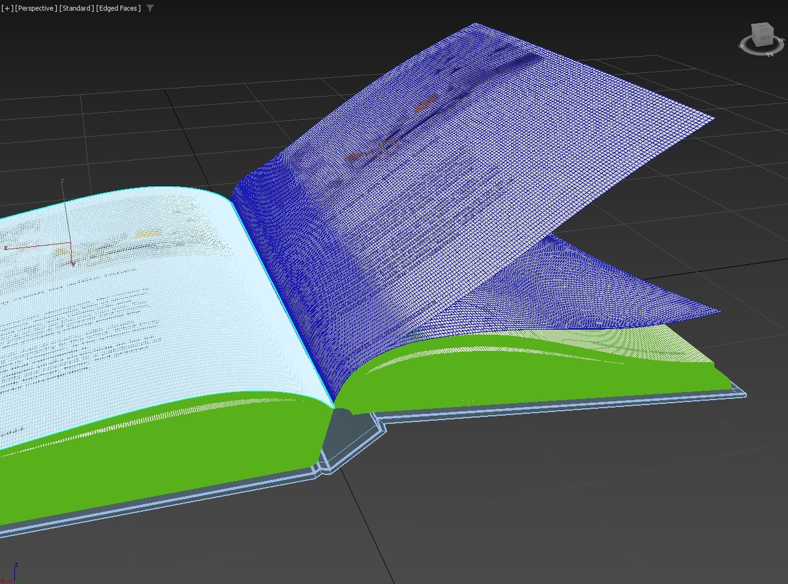 Animated Book with pages in the wind 3D model animated | CGTrader