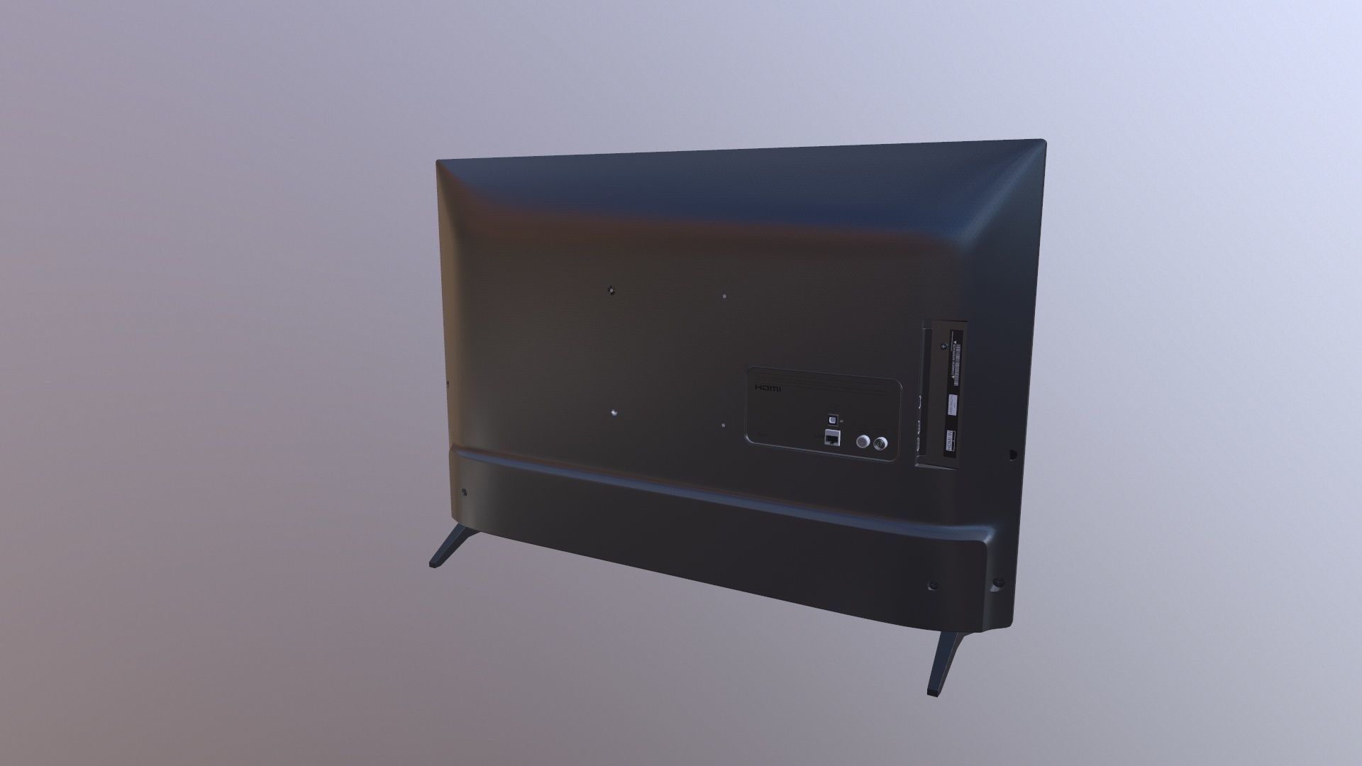LG LED Television 3D model | CGTrader