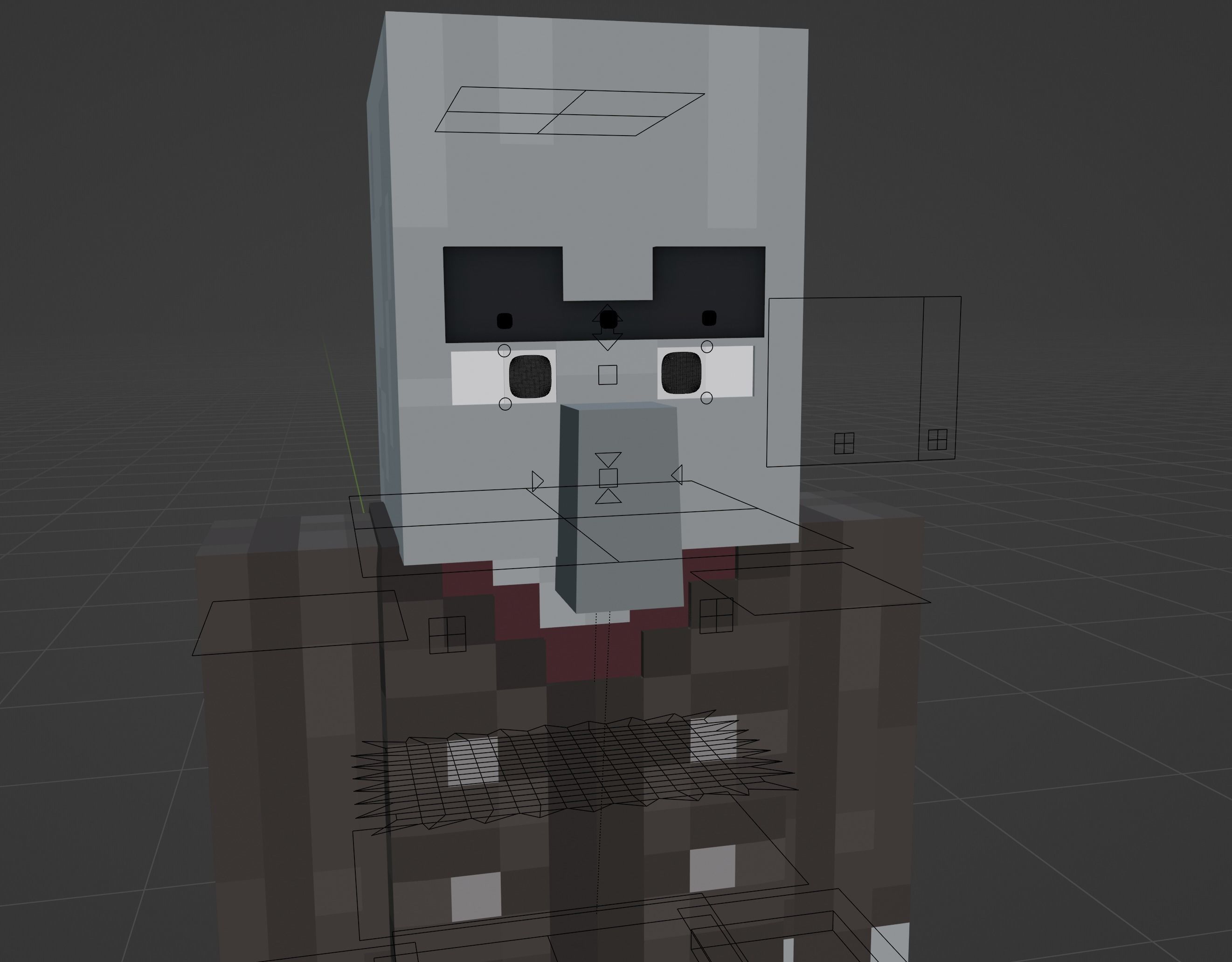 3D model Minecraft Vindicator Rigged VR / AR / low-poly | CGTrader